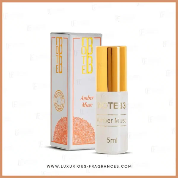 Extrait de Parfum 5mL ( Roll-on ) Amber Musc – Note 33 - Prix Spécial ...